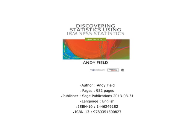 DISCOVERING STATISTICS USING IBM SPSS STATISTICS | PDF