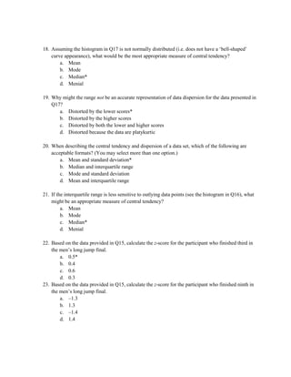 Discovering Statistics Using IBM SPSS Statistics 4th Edition Field Test ...