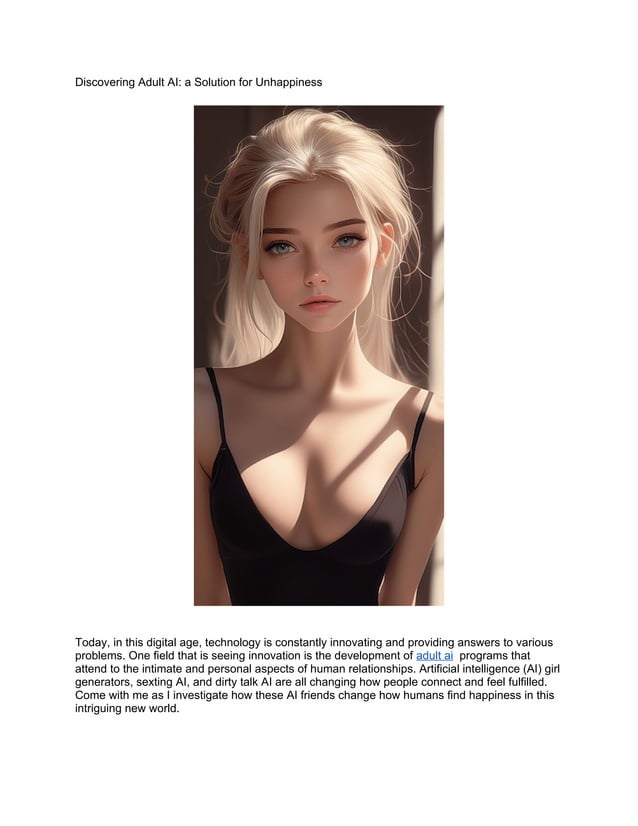 Discovering Adult AI_ a Solution for Unhappiness.docx