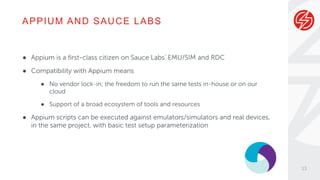 Discovering appium - A journey for beginners | PPT