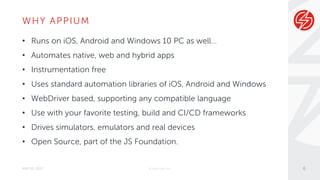 Discovering appium - A journey for beginners | PPT