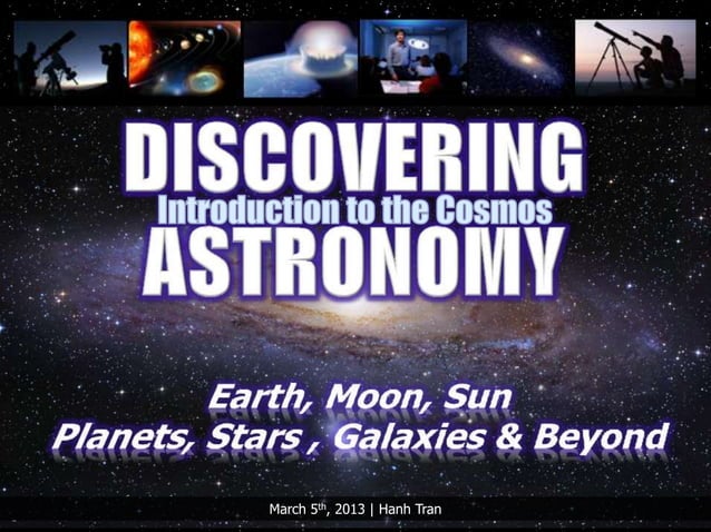 Discovering Astronomy Workshop | PPT