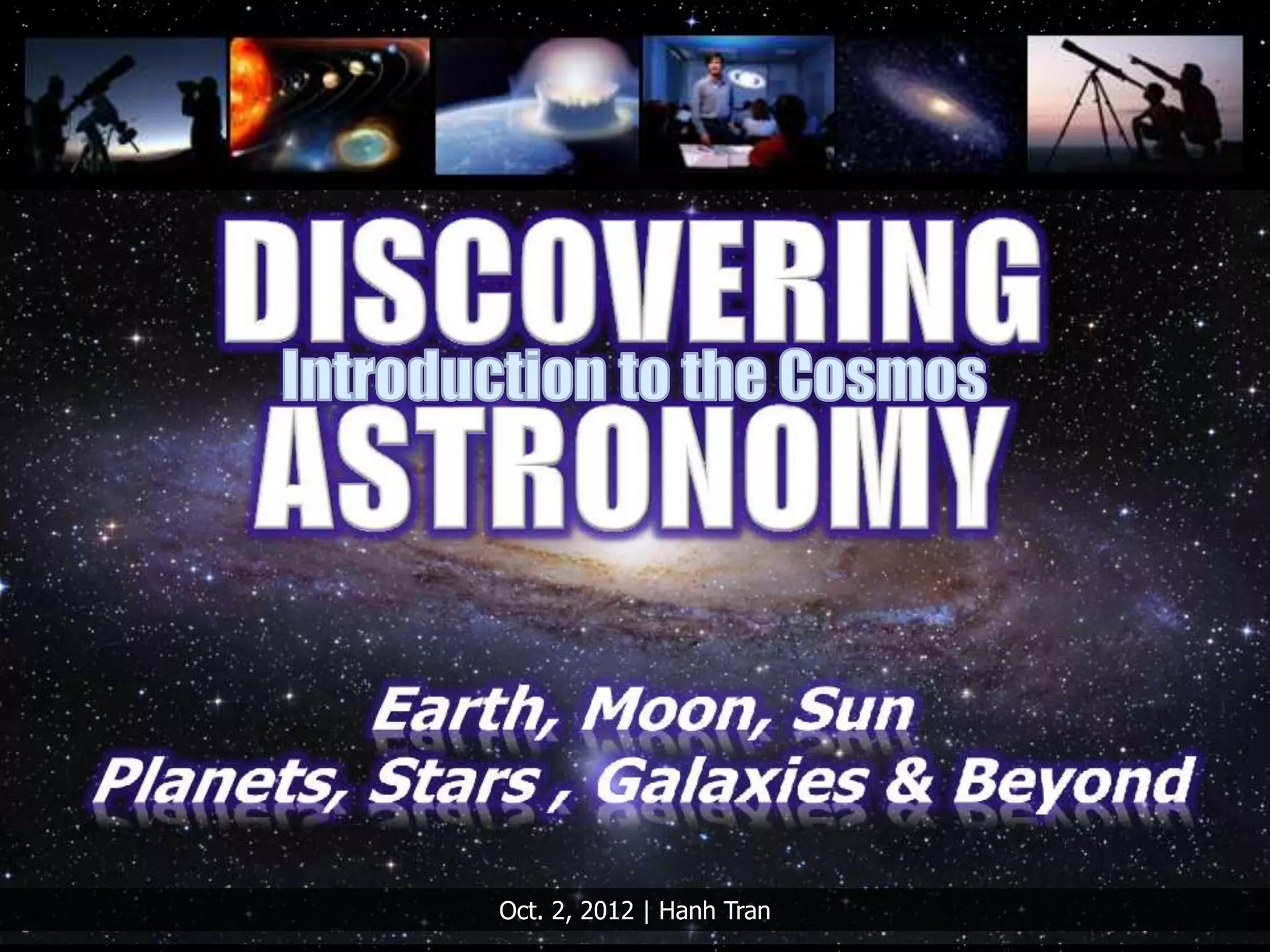 Discovering Astronomy: Intro to the Cosmos | PDF