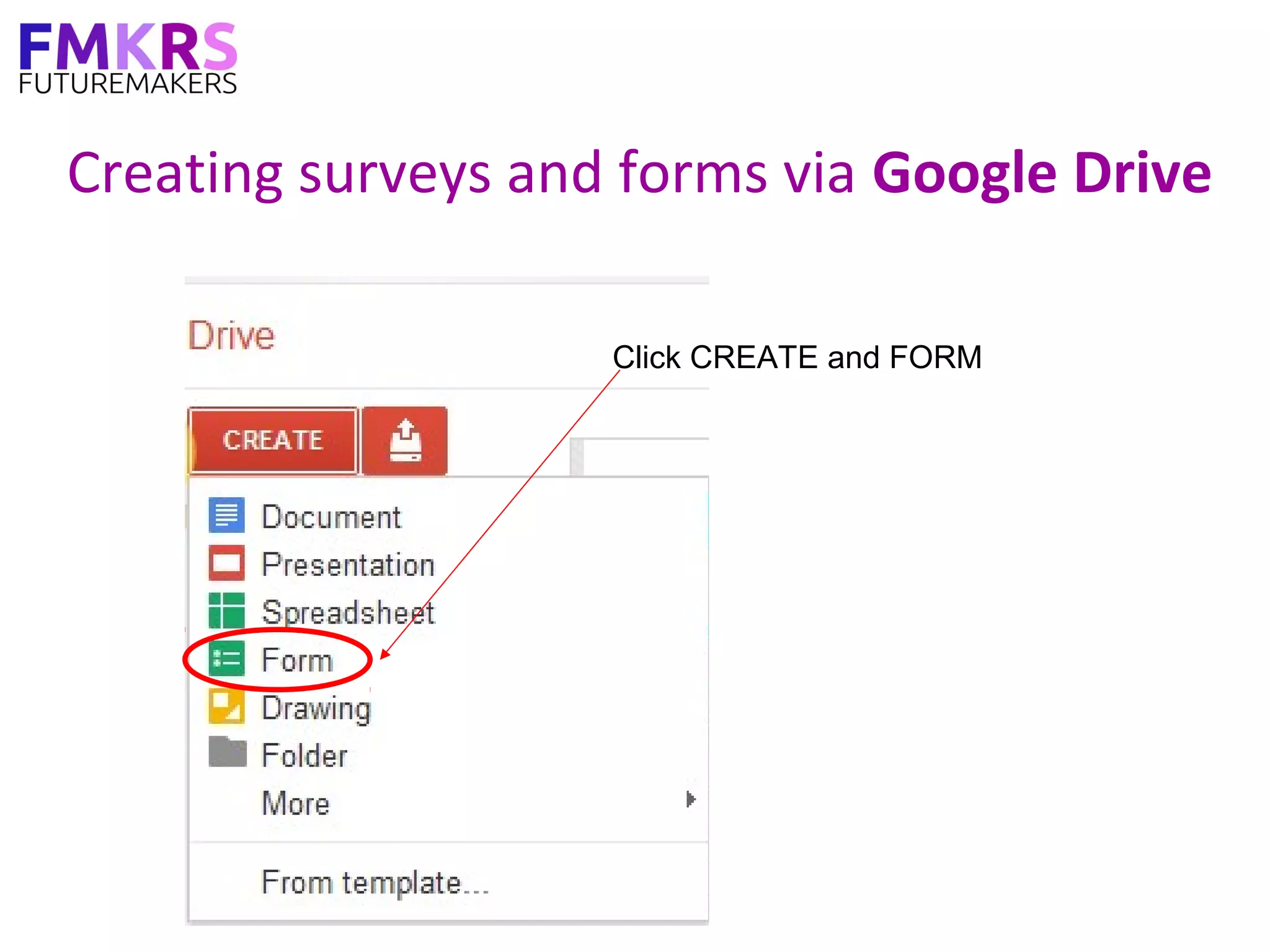 First steps with CoolerWeb and Google Docs Forms | PPT