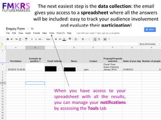 First steps with CoolerWeb and Google Docs Forms | PPT