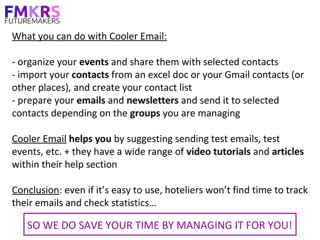 First steps with CoolerWeb and Google Docs Forms | PPT