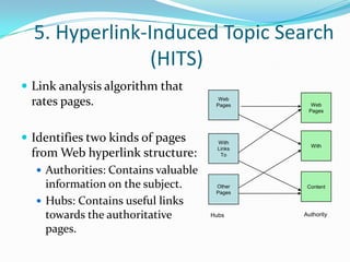 Discovering knowledge using web structure mining | PPTX