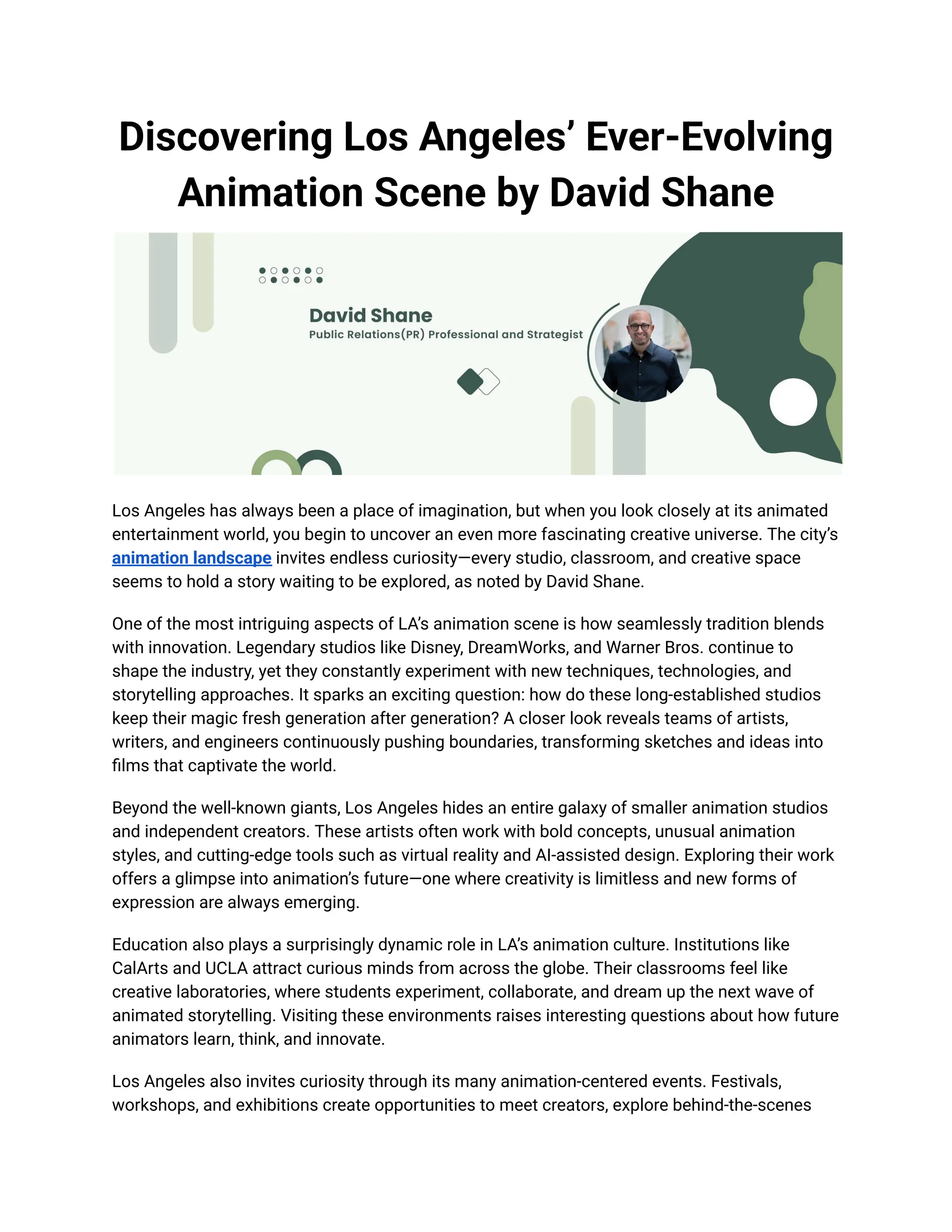 Discovering Los Angeles’ Ever-Evolving Animation Scene by David Shane.pdf