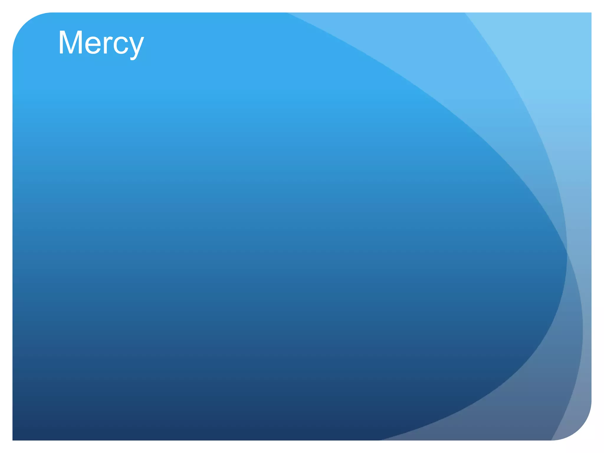 Discovering mercy and forgiveness links | PPTX