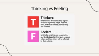 discovering oneself through mbti presentation | PPTX