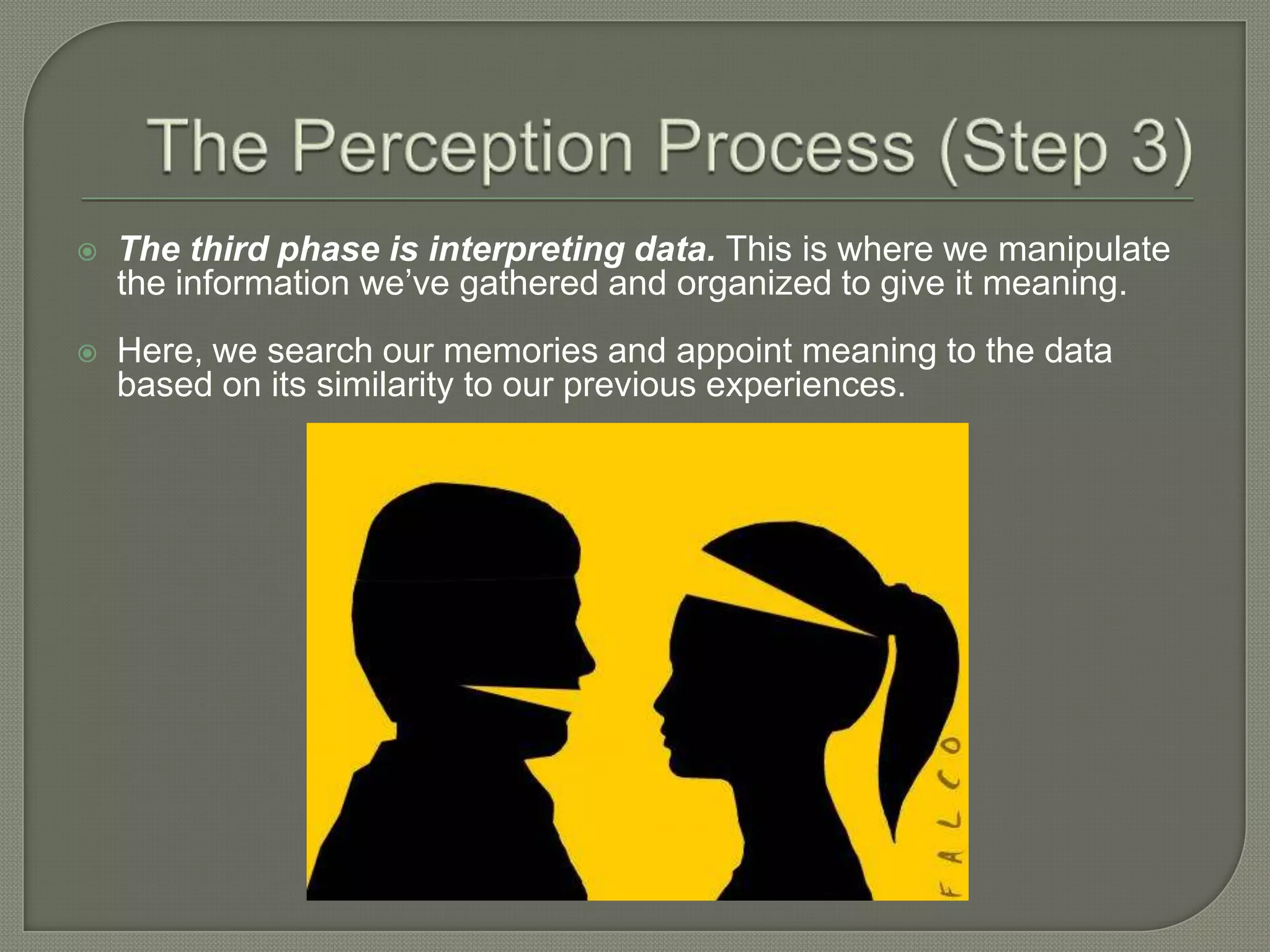 Discovering Our Realities & The Perception Process | PPT