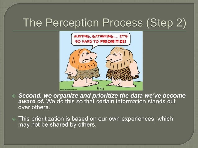 Discovering Our Realities & The Perception Process | PPT