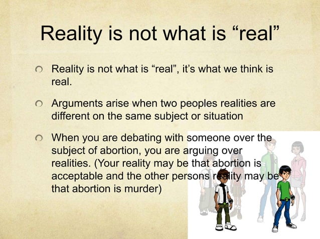 Discovering our reality | PPT