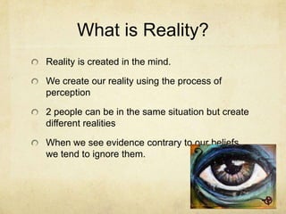Discovering our reality | PPT