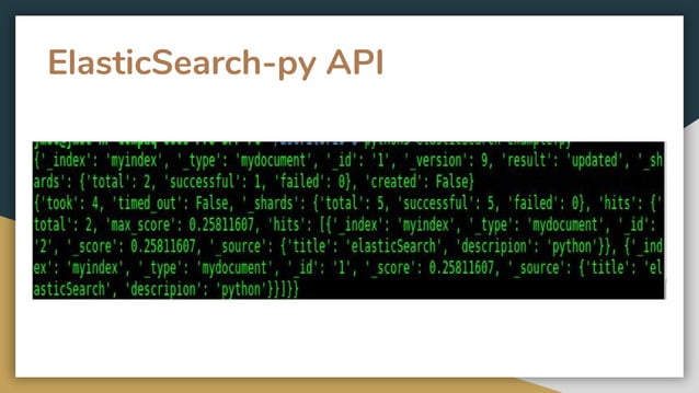 Discovering python search engines | PPT