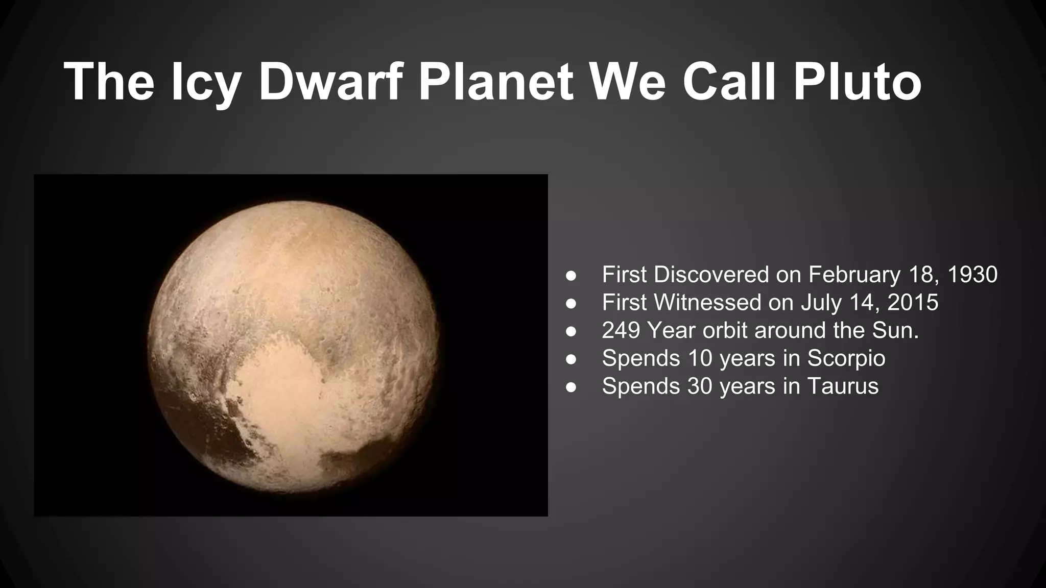 Discovering Riches in The Depths: Working with Pluto in the Chart | PPT