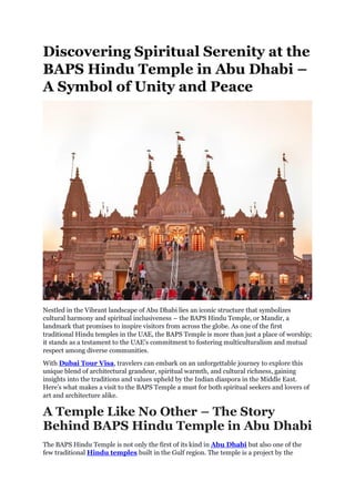 Discovering Spiritual Serenity at the BAPS Hindu Temple in Abu Dhabi.pdf