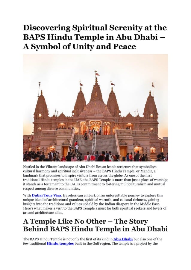 Discovering Spiritual Serenity at the BAPS Hindu Temple in Abu Dhabi.pdf