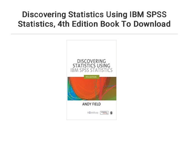 Using ibm spss statistics - terwater