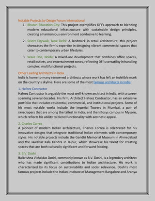 Discovering the Best Indian Architects A Spotlight on Design Forum ...