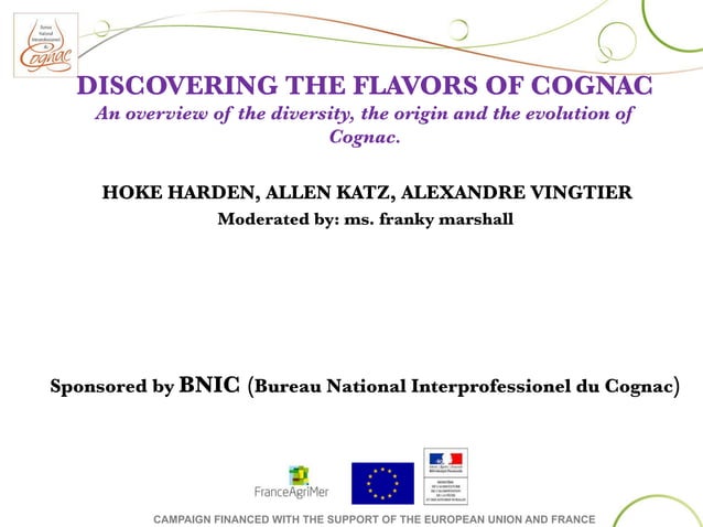 Discovering the Flavors of Cognac-Presentation | PDF