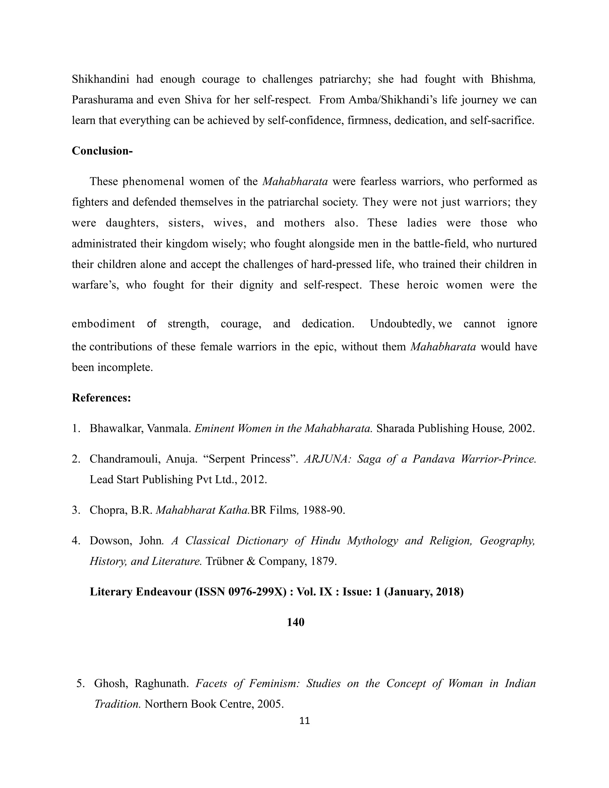 Discovering the Forgotten Female Warriors of Mahabharata By Rashmi ...