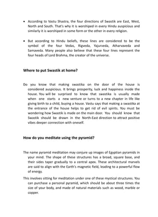 Discovering the Hidden Power of the Swastik Pyramid in History and Today (2 files merged).ppt