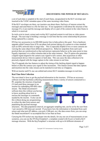 Discovering the power of metadata | PDF | Cameras and Camcorders ...