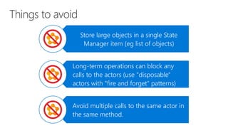 Discovering the Service Fabric's actor model | PPTX