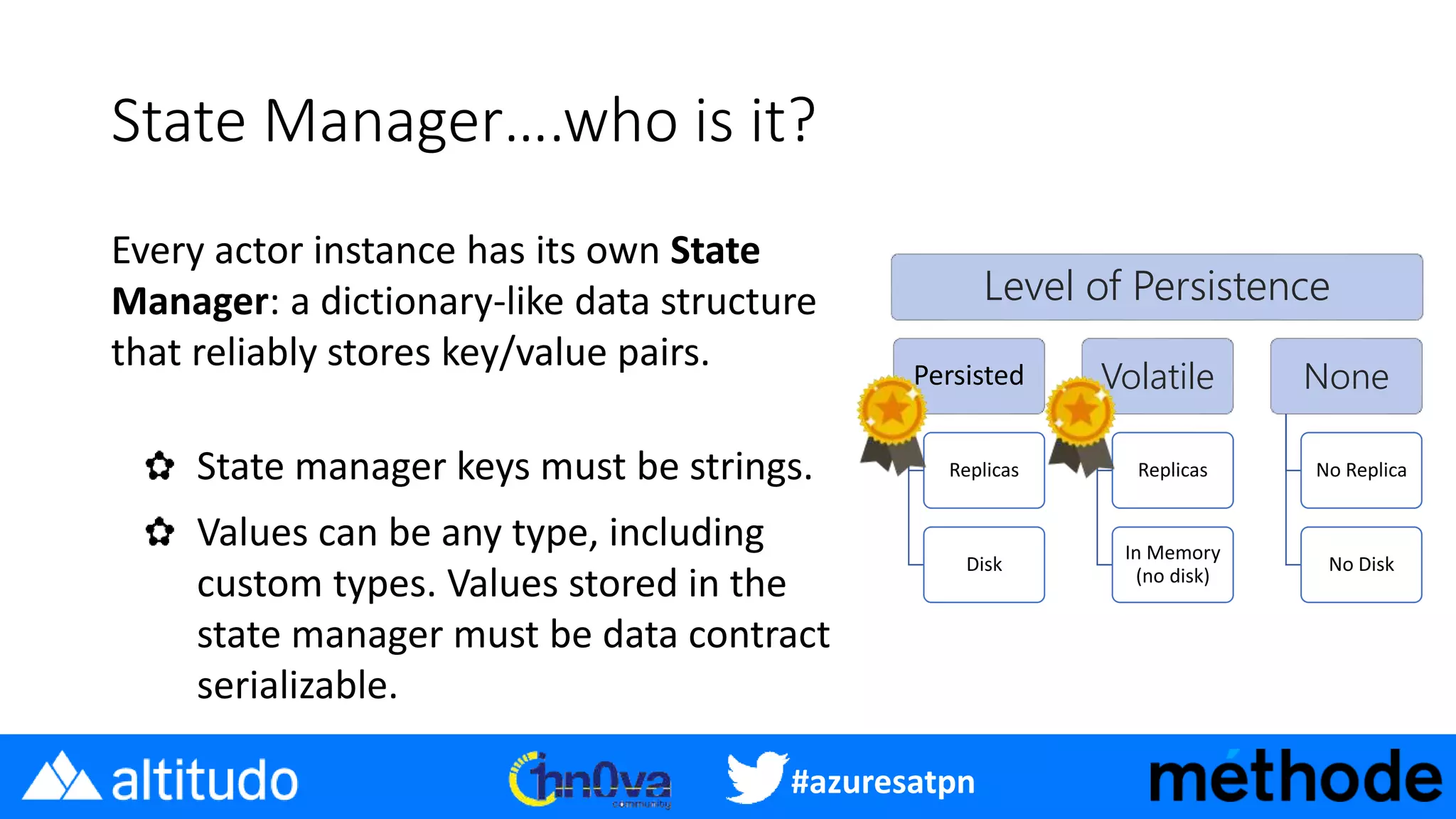 Discovering the Service Fabric's actor model | PPT