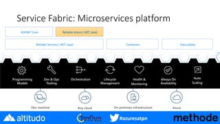 Discovering the Service Fabric's actor model | PPT