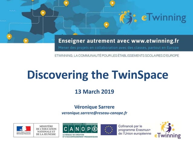Discovering the TwinSpace | PPT