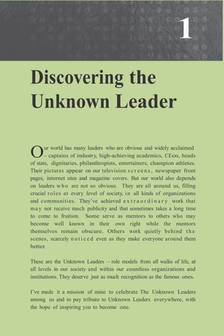 Discovering the Unknown Leader | PDF