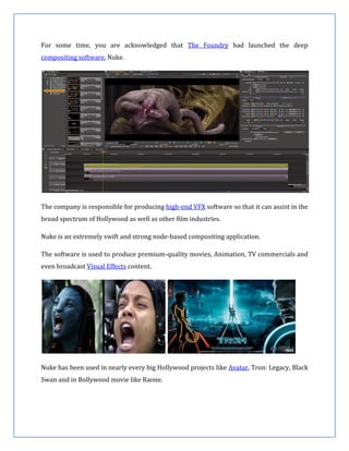 Discovering The Unknown Aspects Of Nuke | PDF