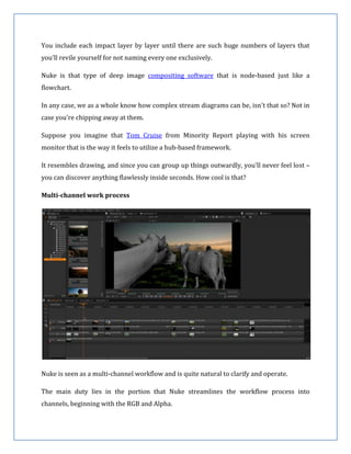 Discovering The Unknown Aspects Of Nuke | PDF