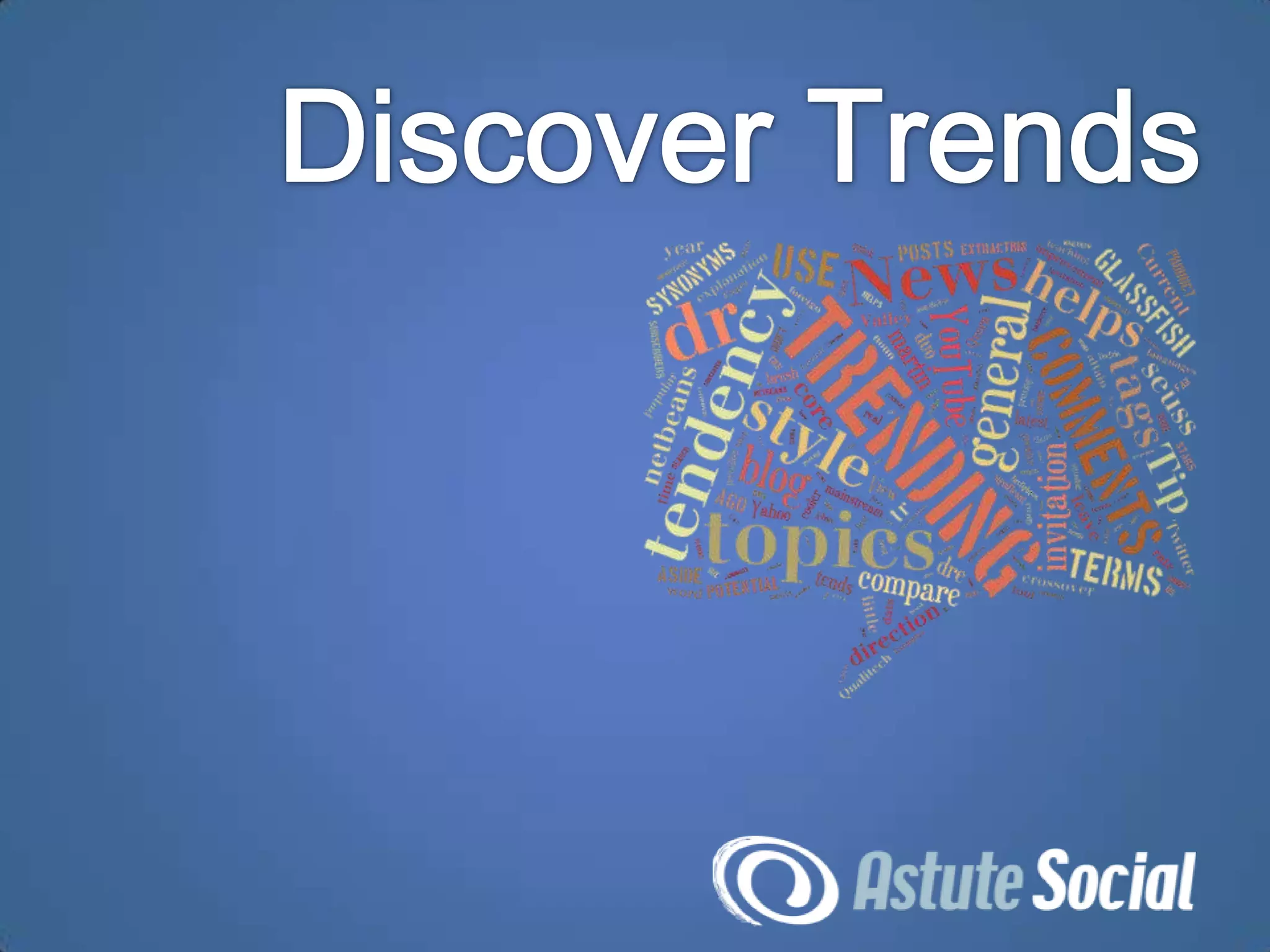 Discovering trends | PPTX