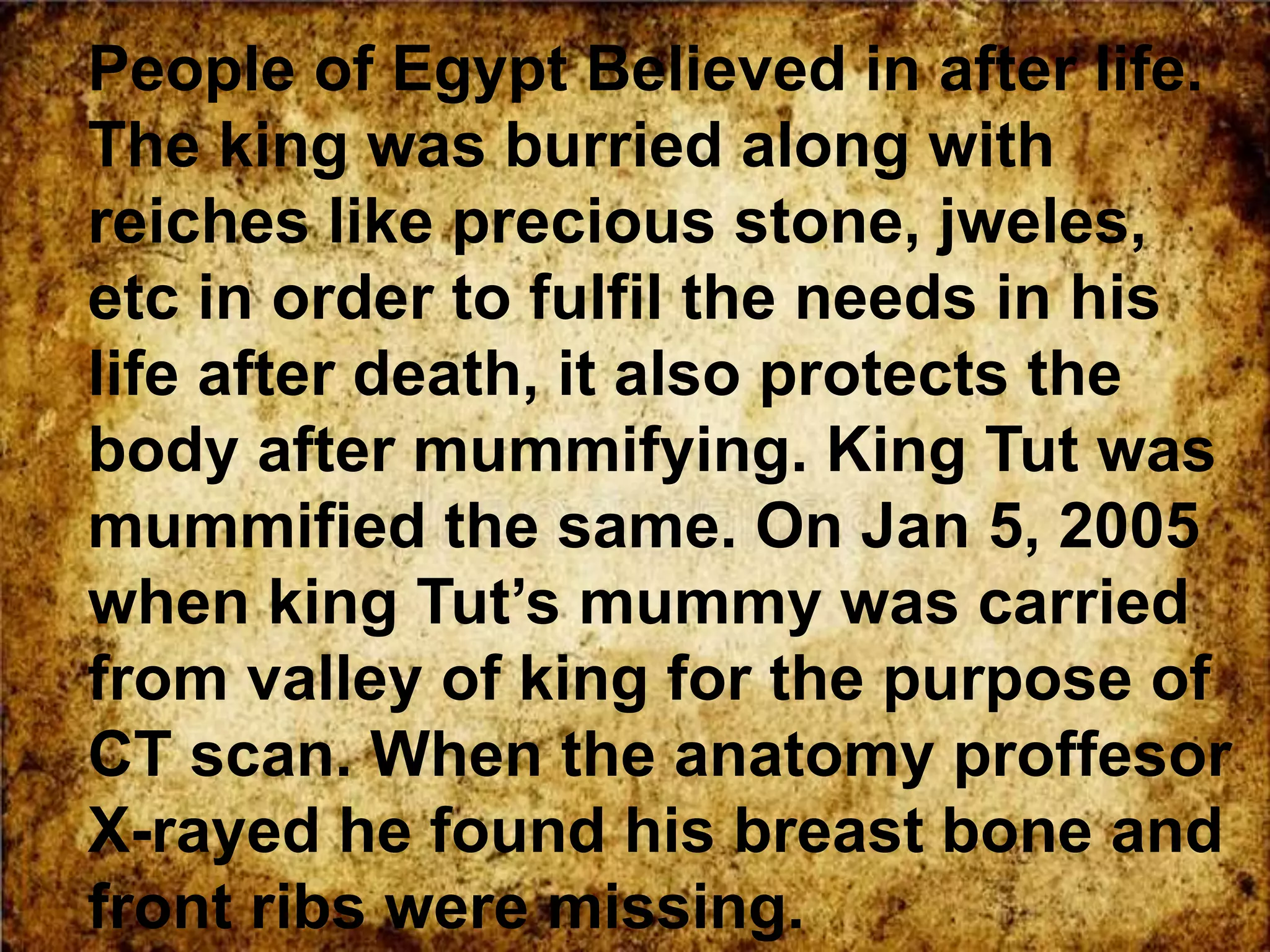 discovering tut the saga continues english seminar ppt by omkar ...