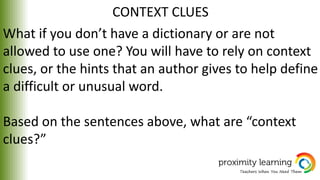 Discovering words | PPT