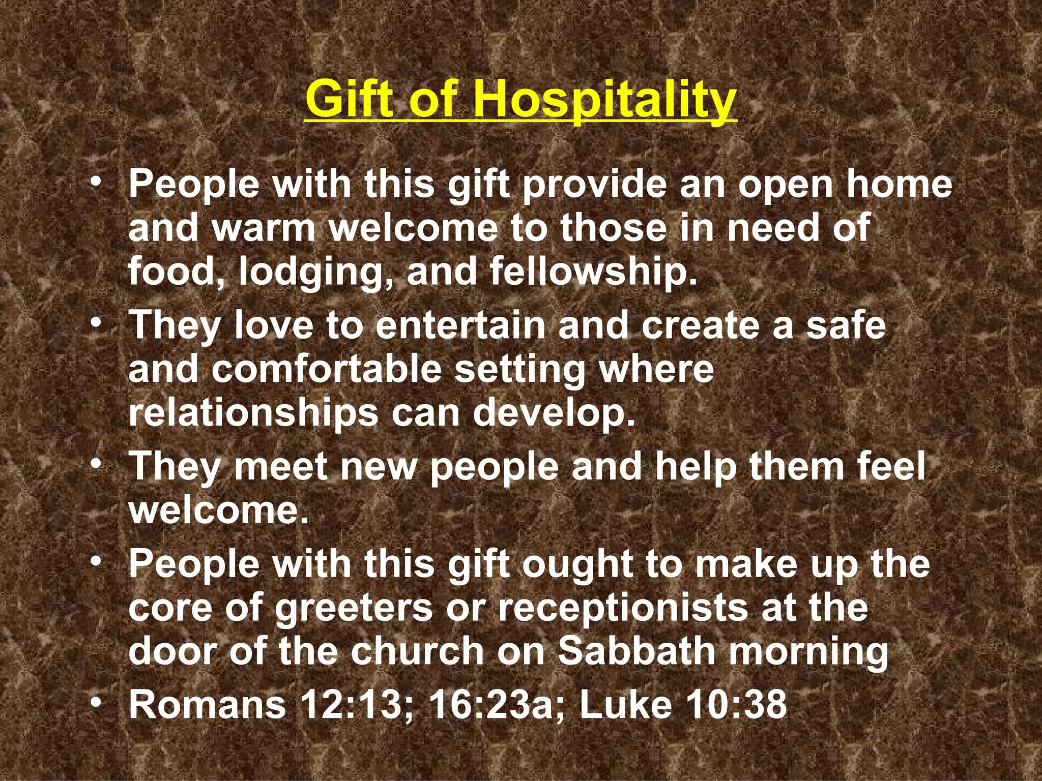 Discovering Your Spiritual Gifts | PPT