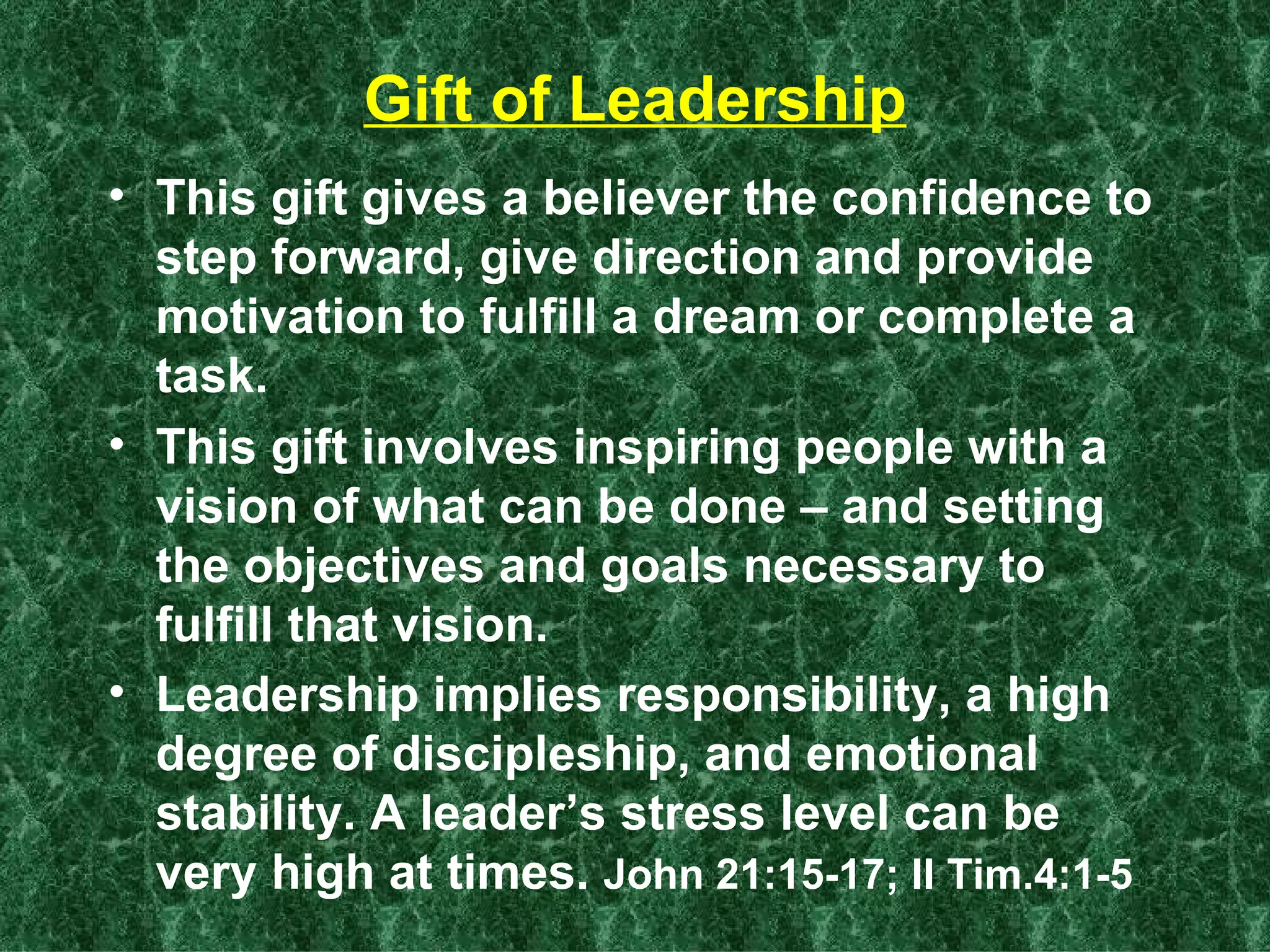 Discovering Your Spiritual Gifts | PPT