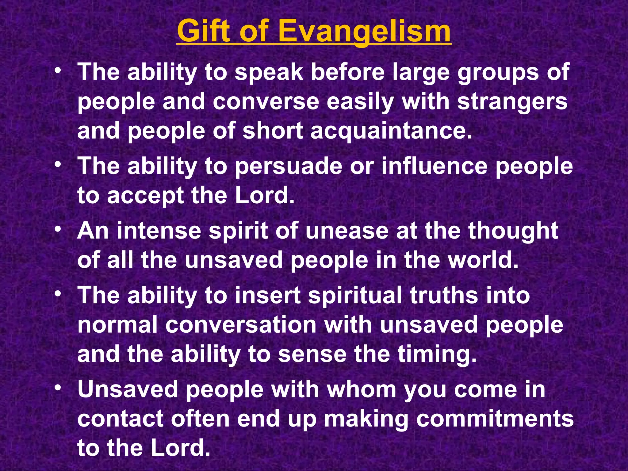 Discovering Your Spiritual Gifts | PPT