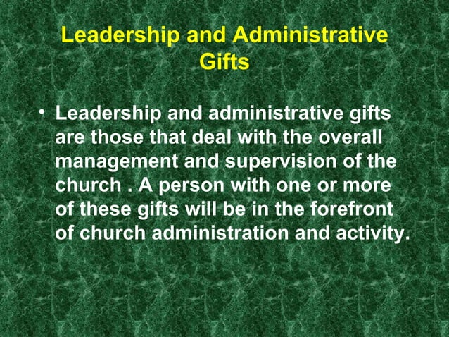 Discovering Your Spiritual Gifts | PPT