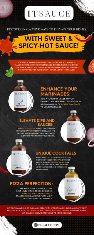 Discover Innovative Ways to Elevate Your Dishes with Sweet & Spicy Hot Sauce! | PDF