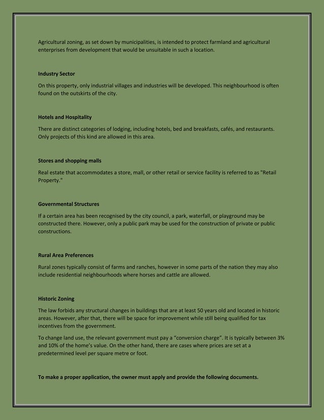 Discover Land Zoning Types To Unlock Nature 1pdf