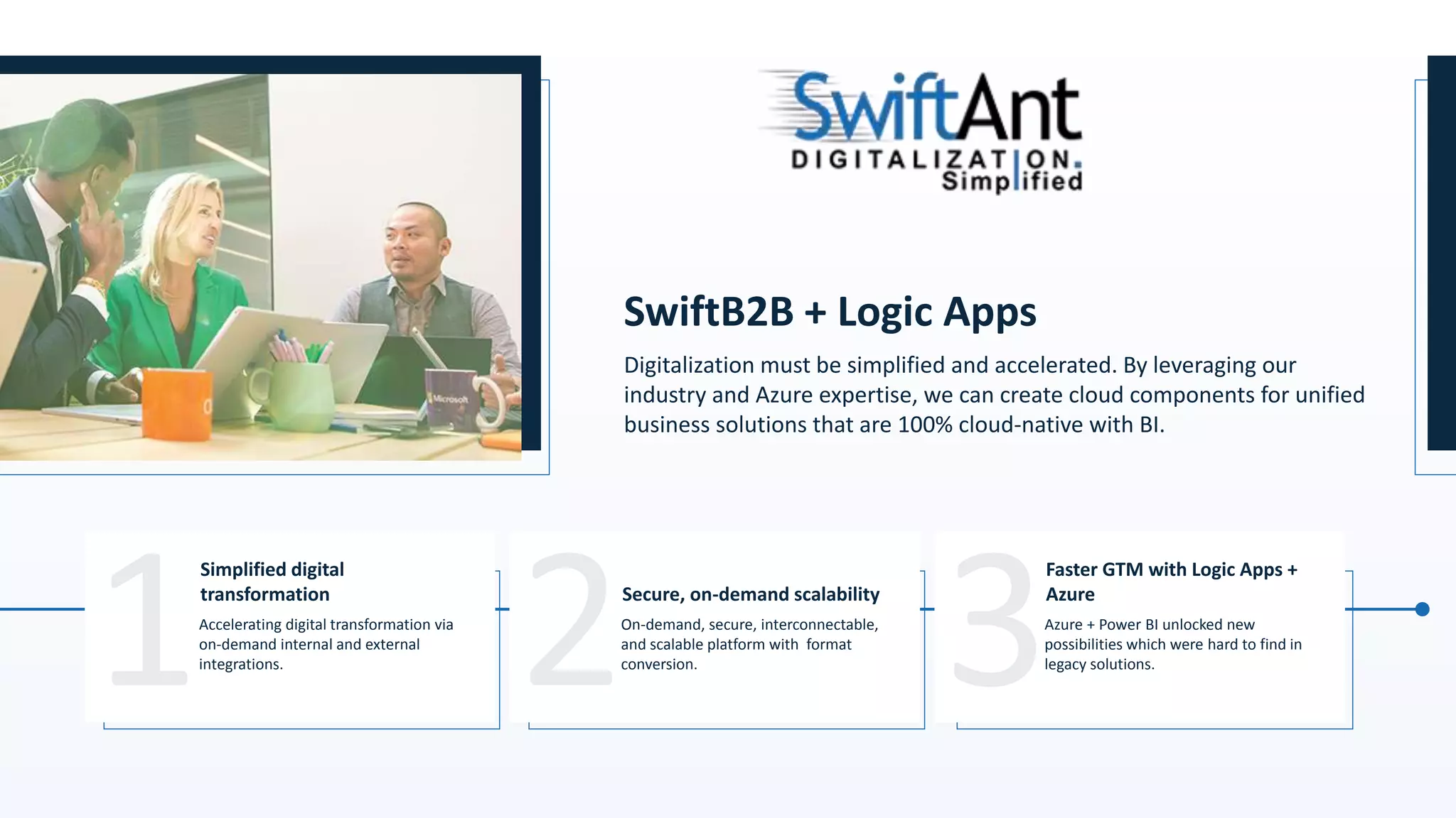 Discover more Swift B2B Integrator_eiPaaS | PPTX