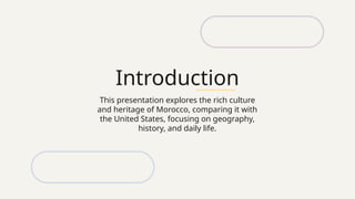 Discover Morocco presentation about the country | PPTX