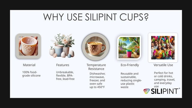 Discover Silipint Cups and Their Various Benefits | PPT