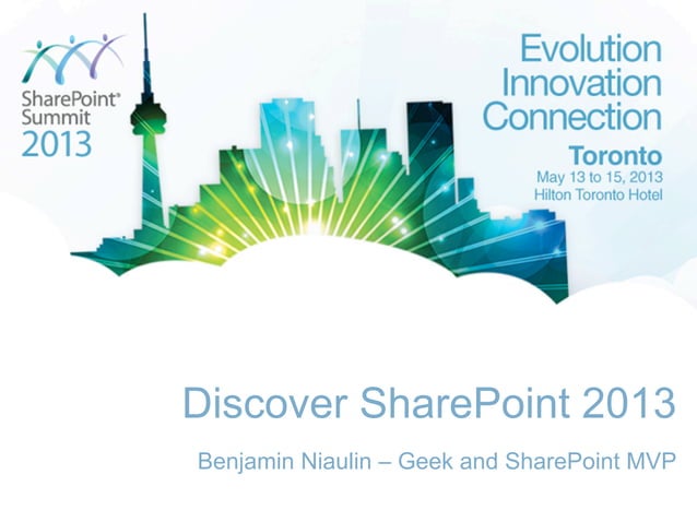 Discover SharePoint 2013 | PPT