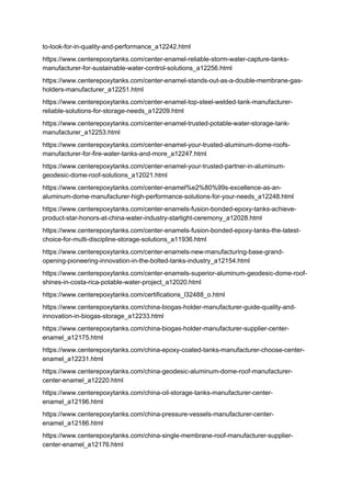 Discover the Advantages of Aluminum Geodesic Dome Roofs for Bulk Solids ...
