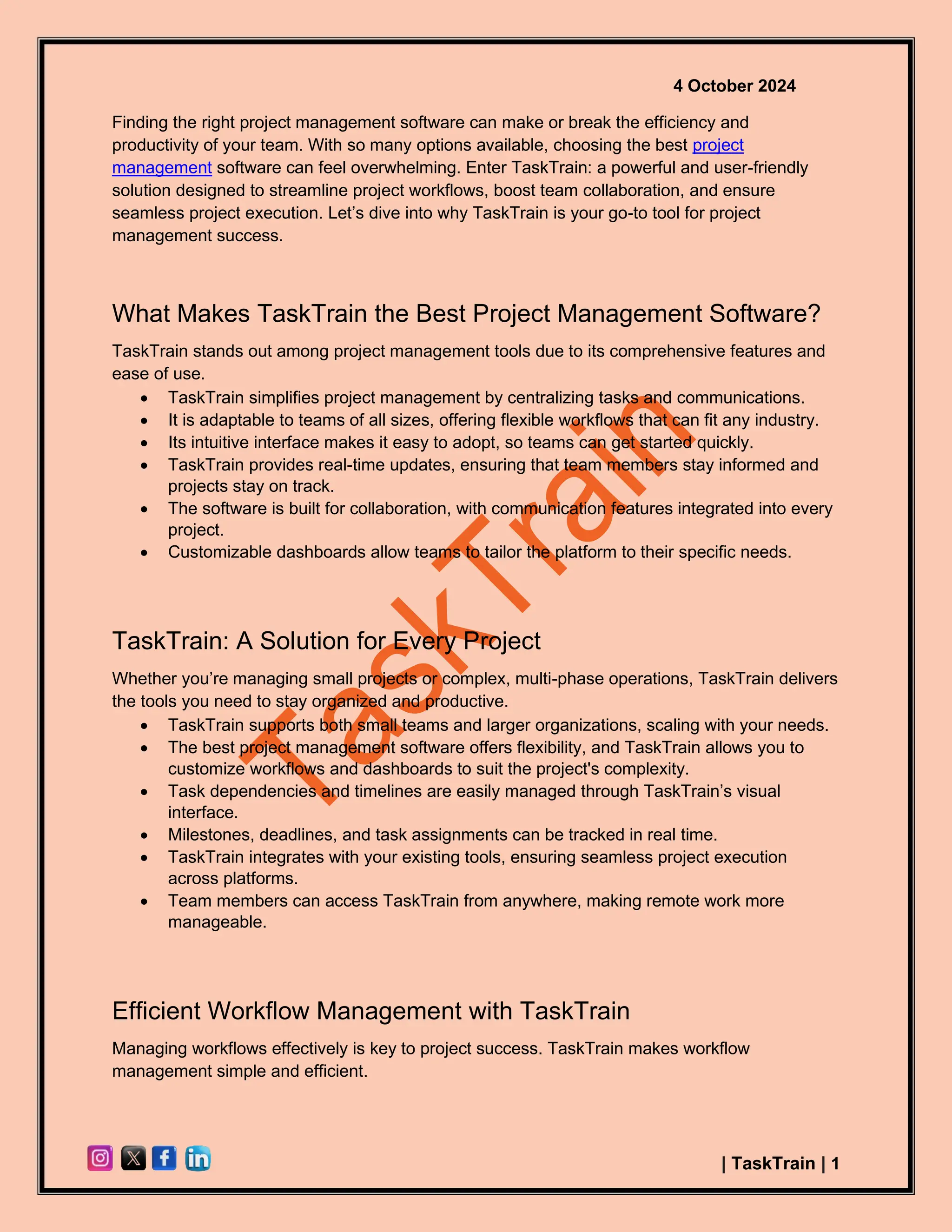Discover the Best Project Management Software TaskTrain Awaits!.pdf